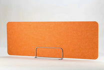 PET Felt Acoustic Office Desk Screen Partition-Includes Acessories (Ta ...